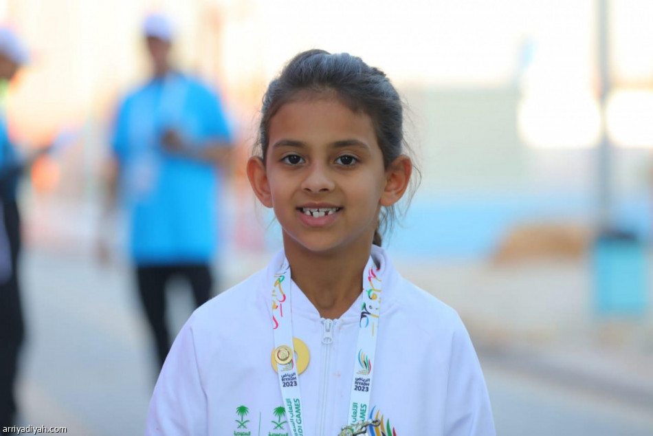 سما البكر.. أصغر لاعبة في دورة الألعاب السعودية | صحيفة الرياضية